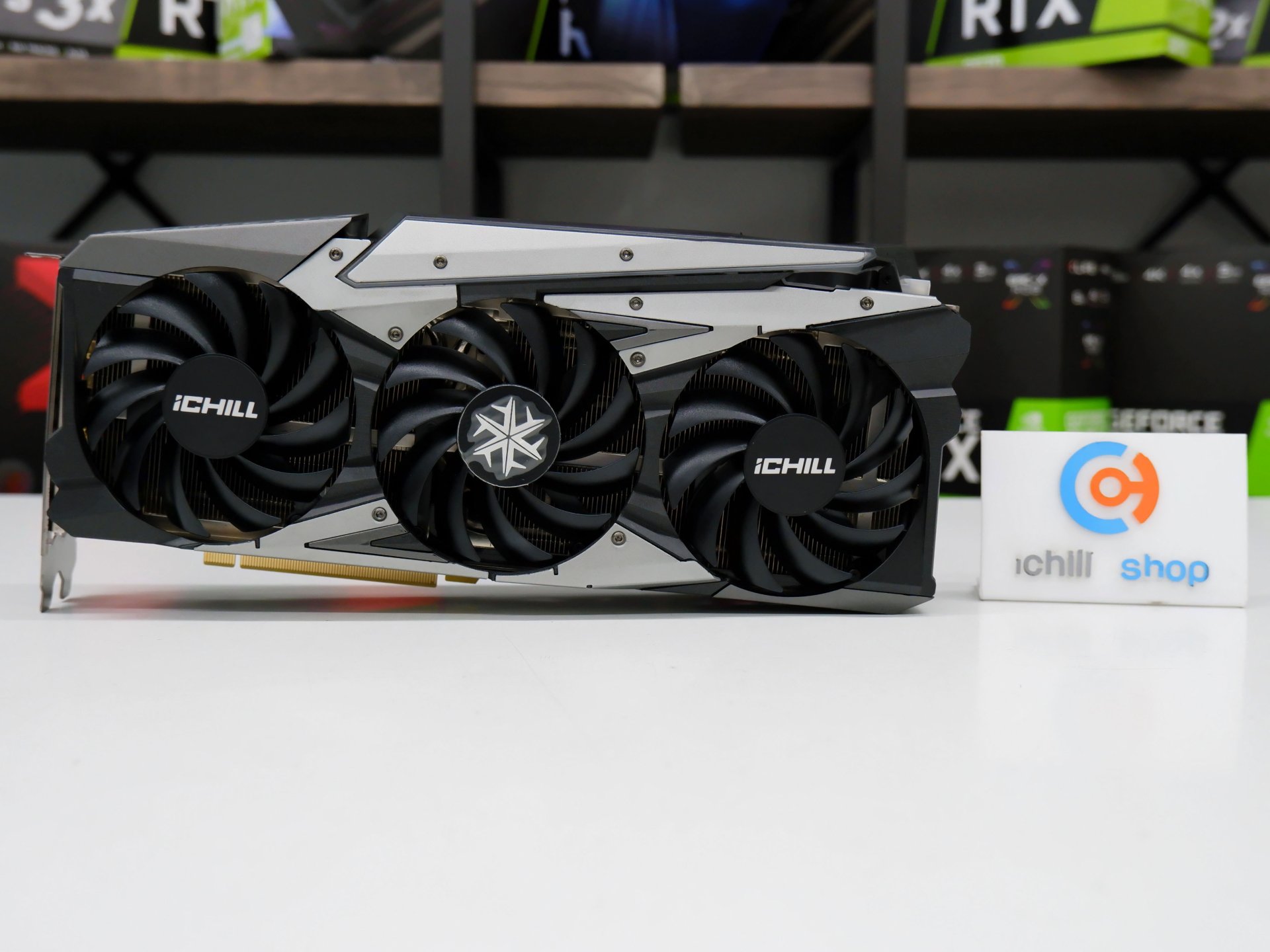 การ์ดจอ (VGA) INNO3D RTX 3070 8GB 4F ICHILL X4 P12199 - ichillshop