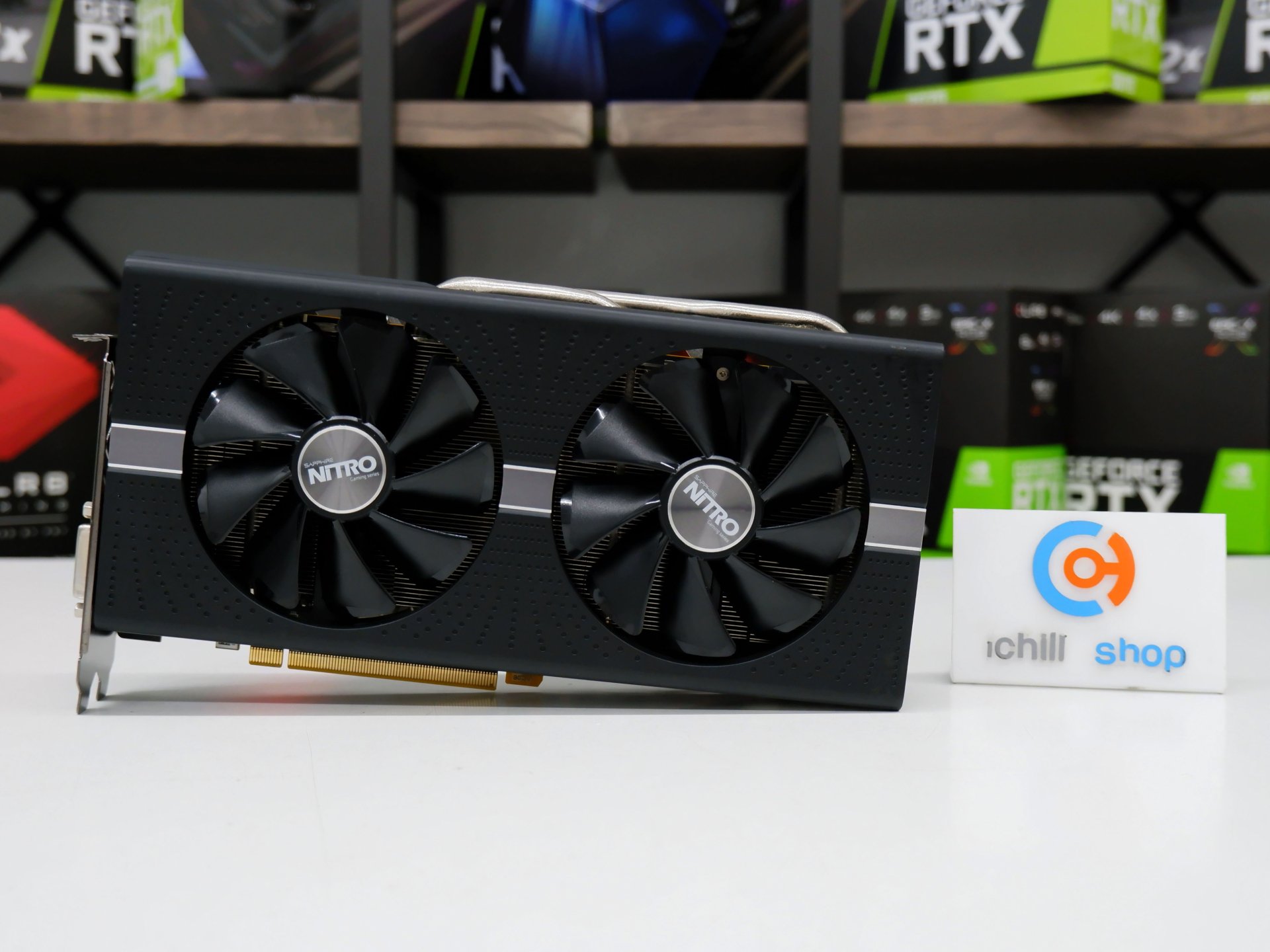 การ์ดจอ (VGA) SAPPHIRE RX580 8GB 2F NITRO+ P12194 - ichillshop