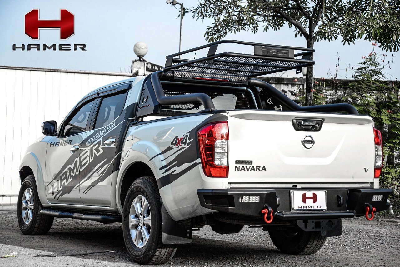 M-SERIES REAR BUMPER FOR NISSAN NAVARA NP300 - opesproducts