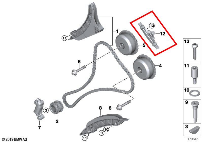 รางเลื่อน หมายเลขชิ้นส่วน: 11317565242 7565242 - sseuroparts