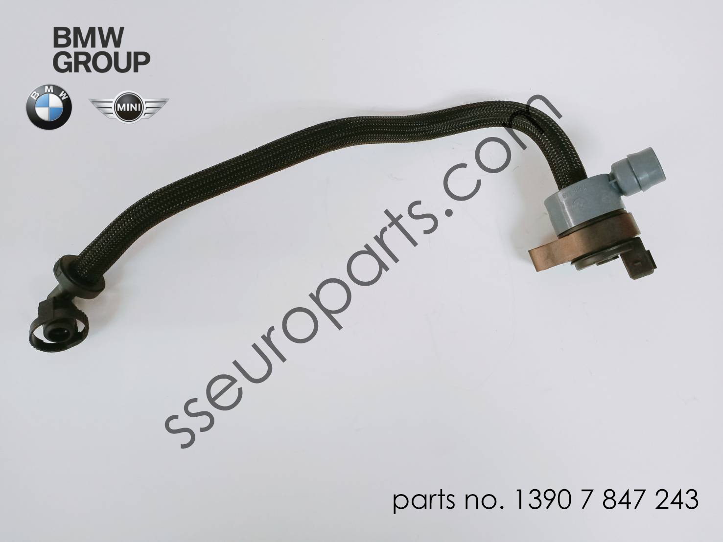 วาล์วระบายไอน้ำมันเชื้อเพลิงพร้อมท่อ หมายเลขชิ้นส่วน: 13907847243 ...