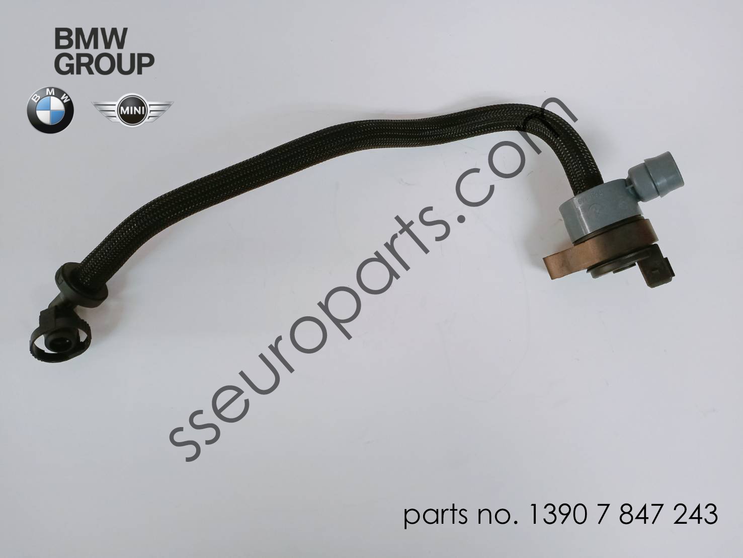 วาล์วระบายไอน้ำมันเชื้อเพลิงพร้อมท่อ หมายเลขชิ้นส่วน: 13907847243 ...