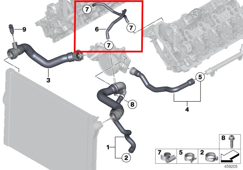 Vent pipe Part number: 11537843262 7843262 - sseuroparts