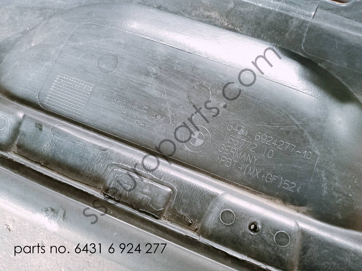 ตัวเรือนไมโครฟิลเตอร์ส่วนล่าง หมายเลขชิ้นส่วน: 64316924277 6924277 เก่า ...