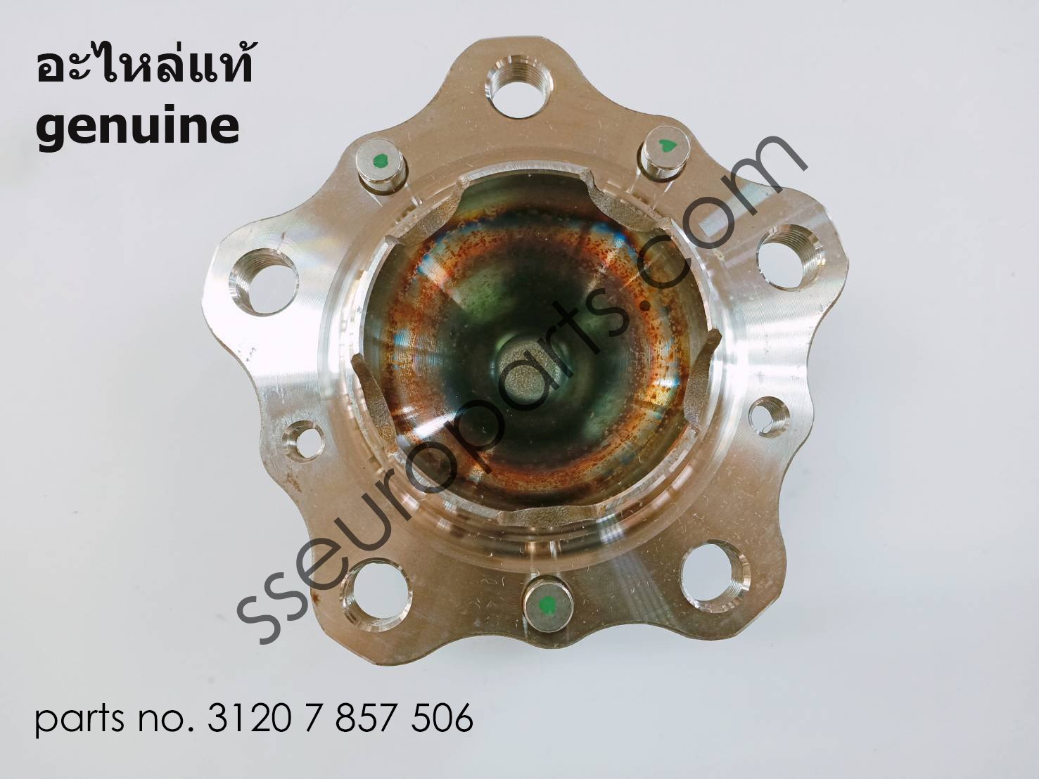 Wheel hub with bearing, front Part number: 31207857506 7857506 ...