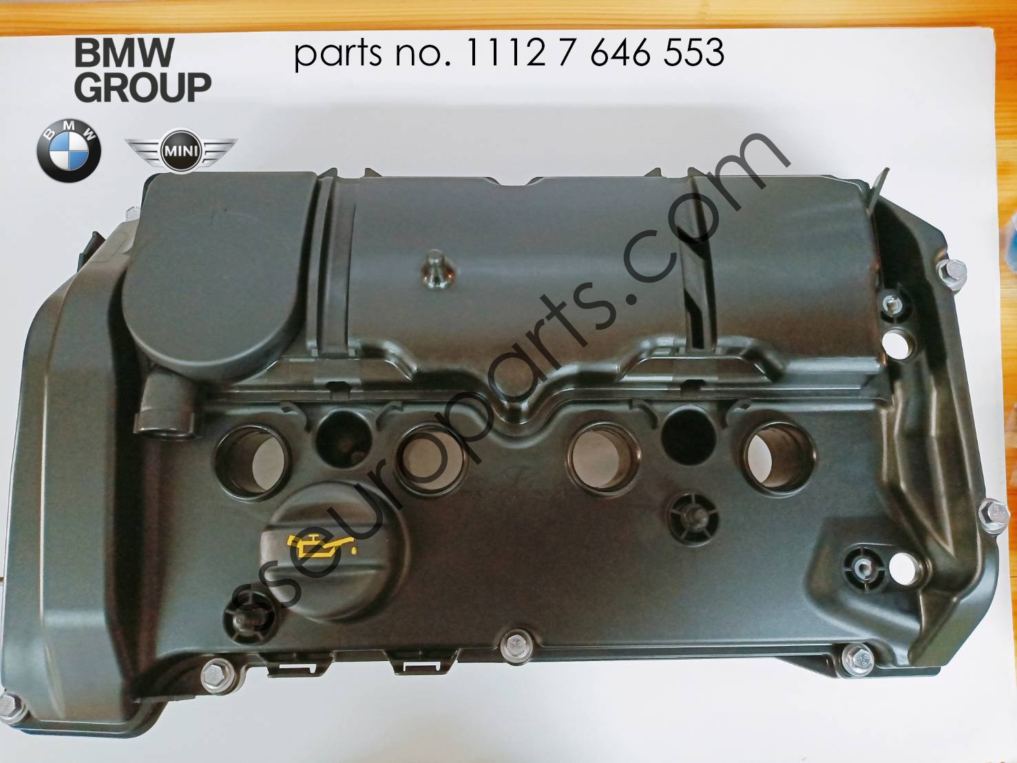 Cylinder head cover Part number: 11127646553 7646553 - sseuroparts