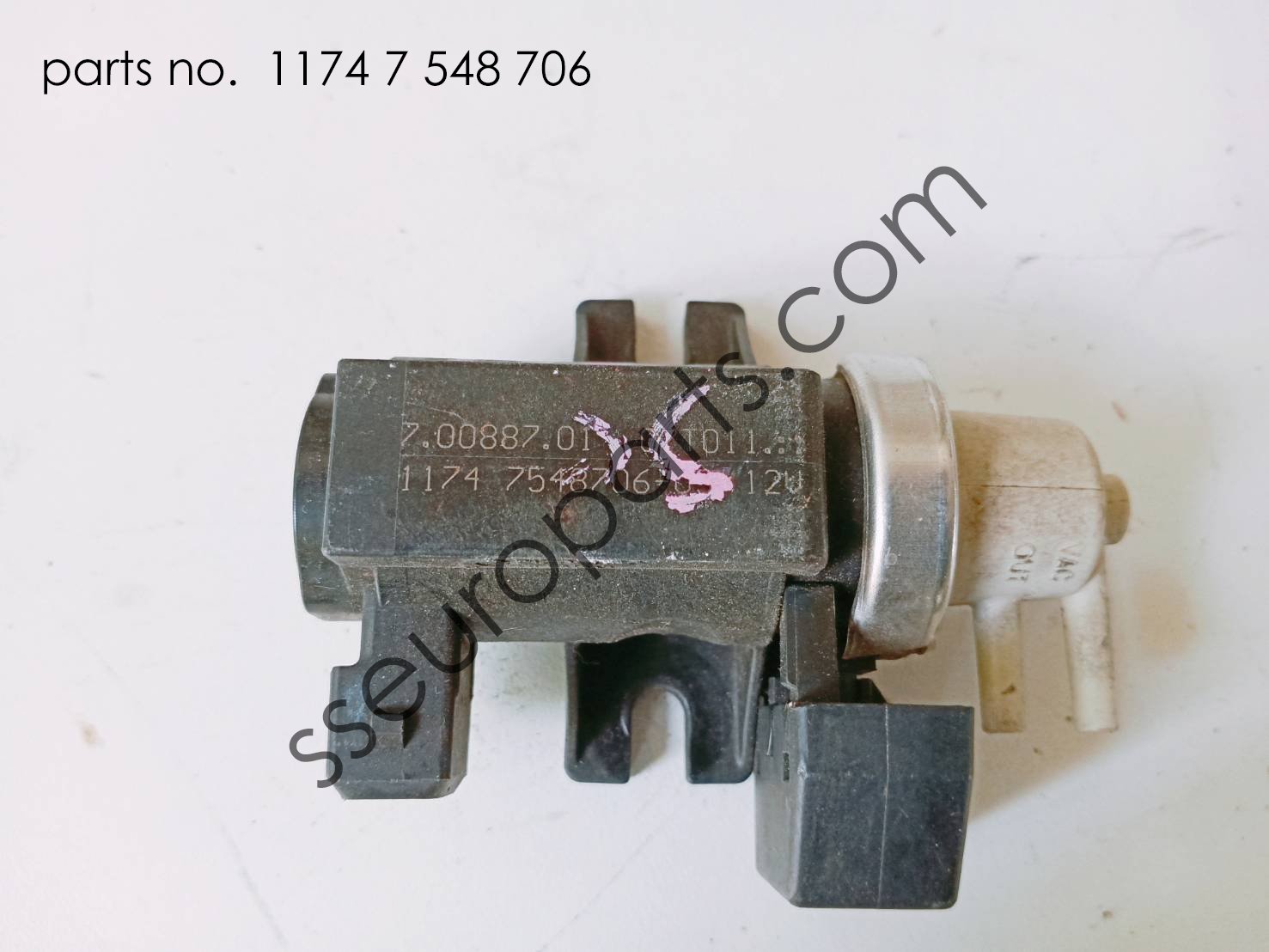 คอนเวอร์เตอร์ความดัน 11747548706 7548706 - sseuroparts