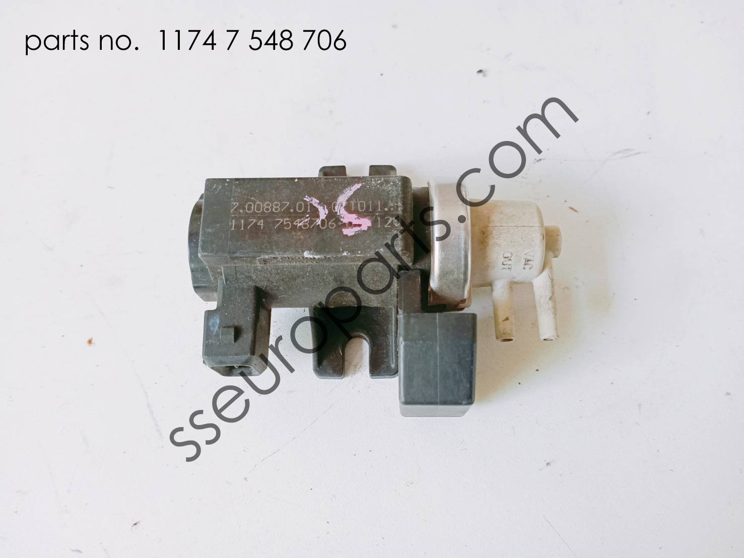 คอนเวอร์เตอร์ความดัน 11747548706 7548706 - sseuroparts