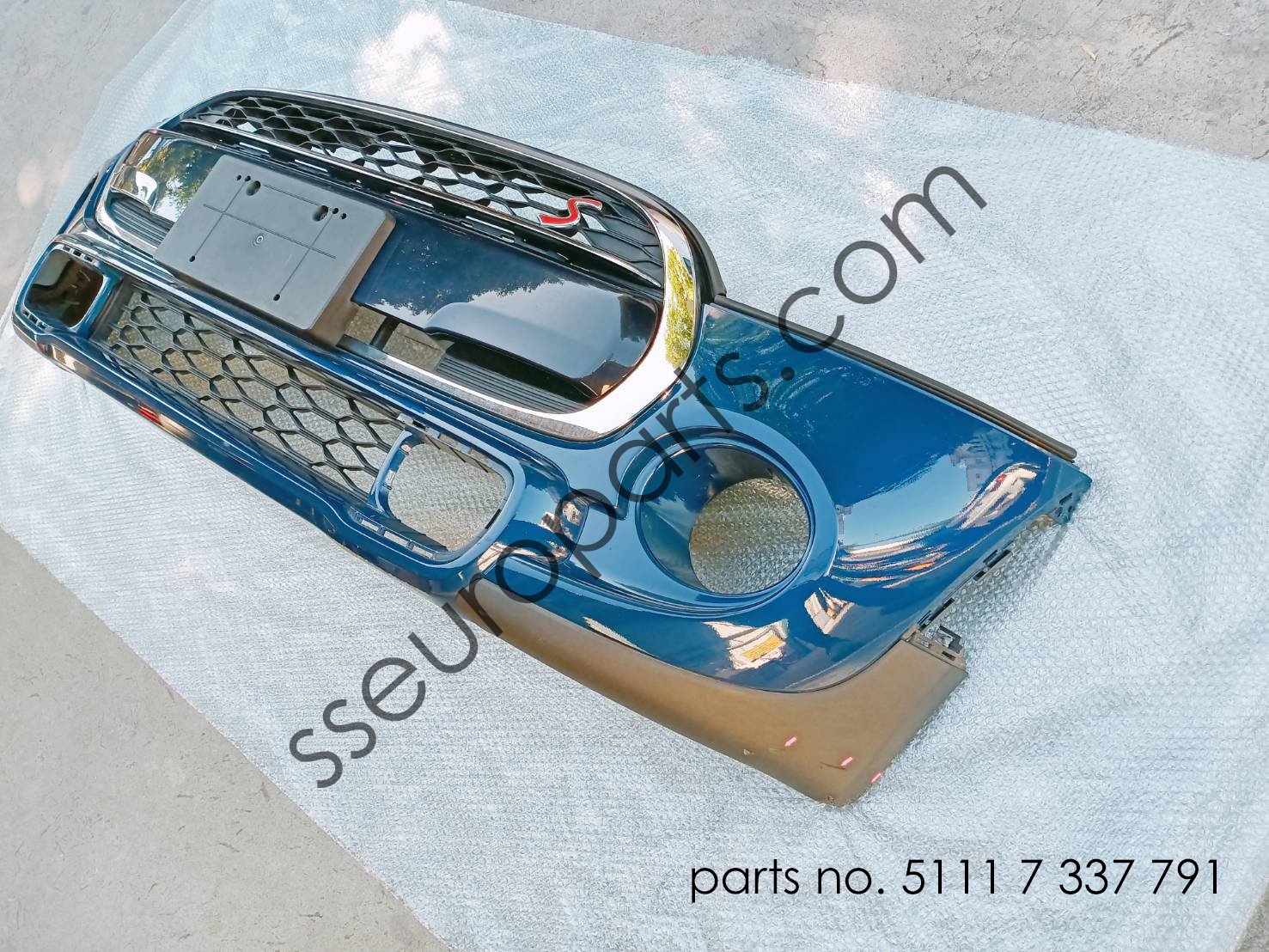 Front bumper complete set 51117337791 7337791 51137300589 7300589 ...