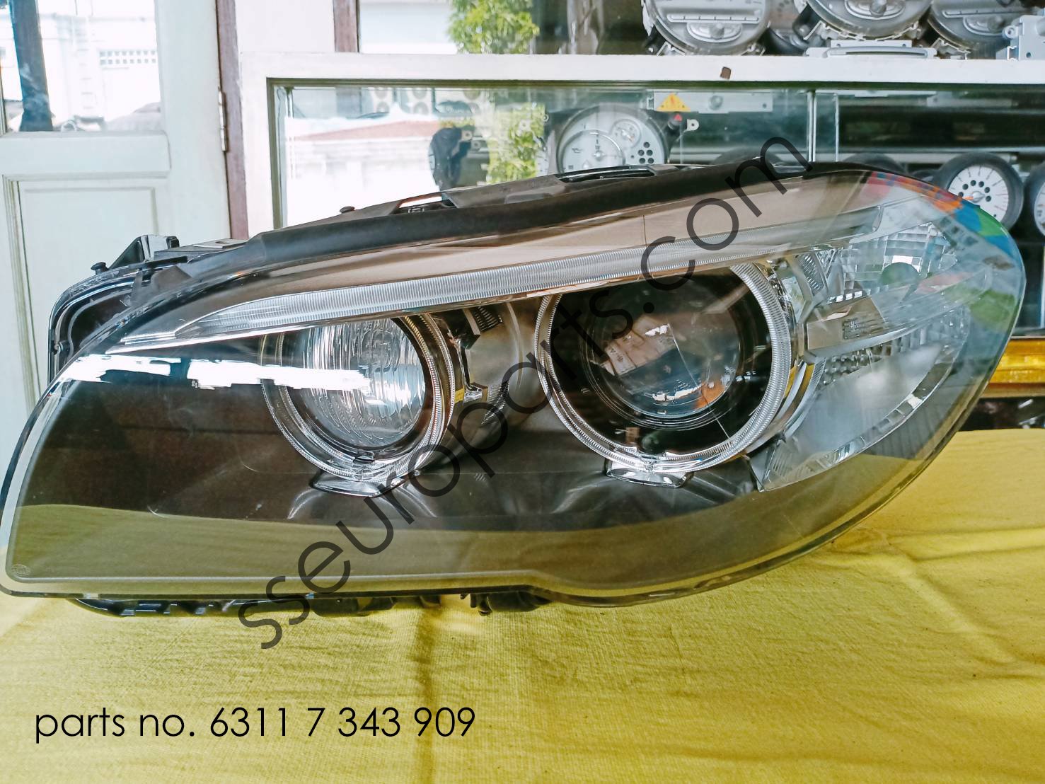 ไฟหน้า AHL-ไฟซีนอนด้านซ้าย 63117343909 7343909 - sseuroparts