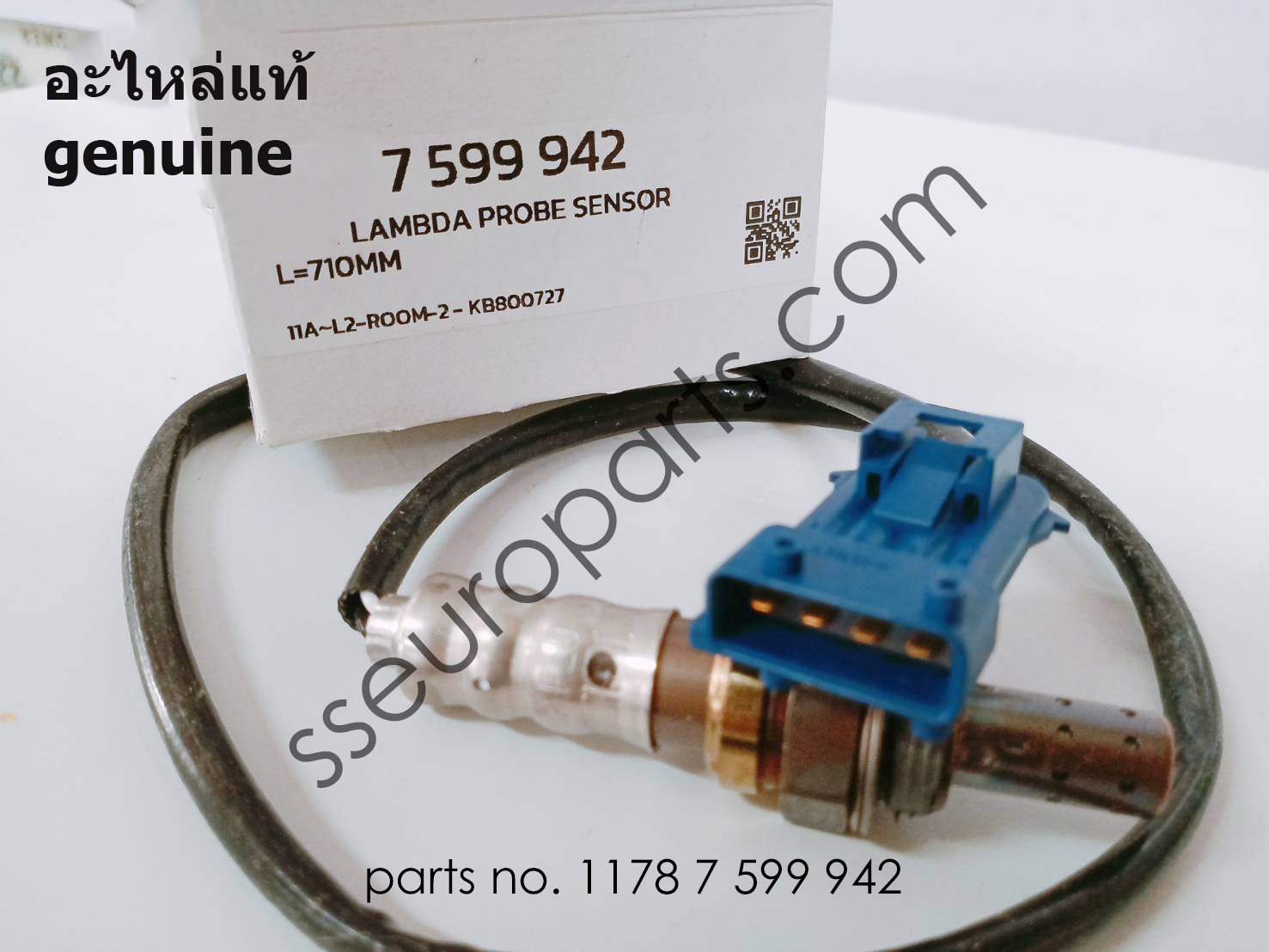 ก้านตรวจสอบแลมด้า หมายเลขชิ้นส่วน: 11787599942 7599942 - sseuroparts