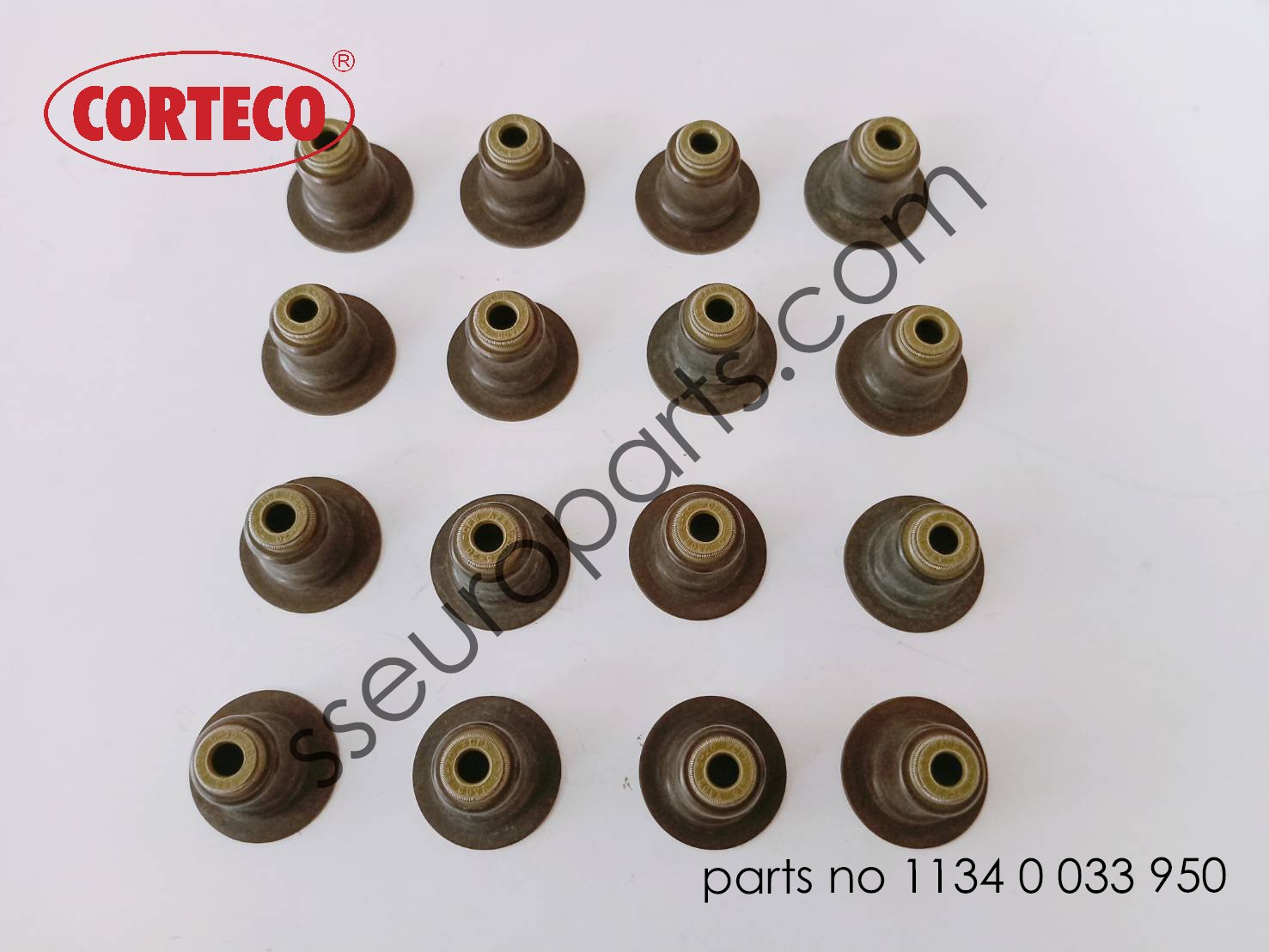 ชุดซ่อม แหวนซีลวาล์ว หมายเลขชิ้นส่วน: 11340033950 0033950 CORTECO ...