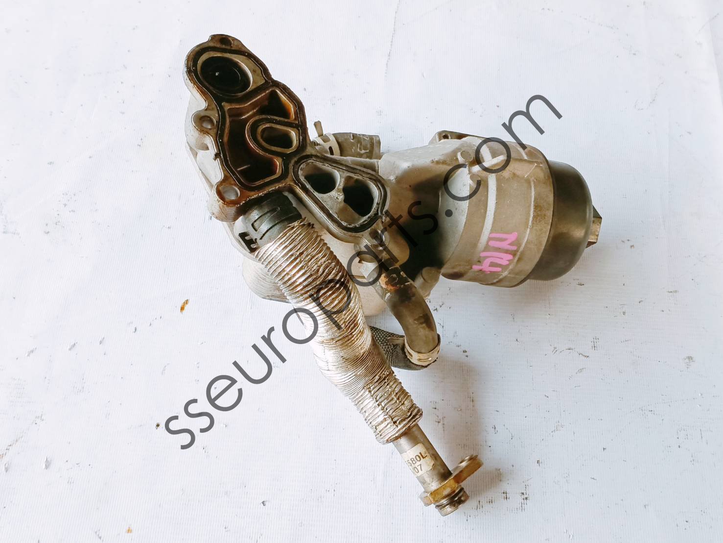 Oil filter with plastic cover 11428643749 8643749 - sseuroparts