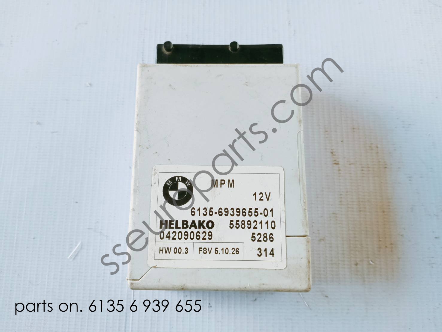 Control unit Micro Power Modul 61356939655 6939655 - sseuroparts