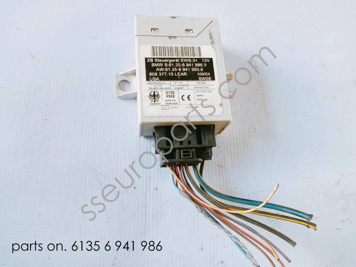 EWS III control unit 61356941986 6941986 - sseuroparts