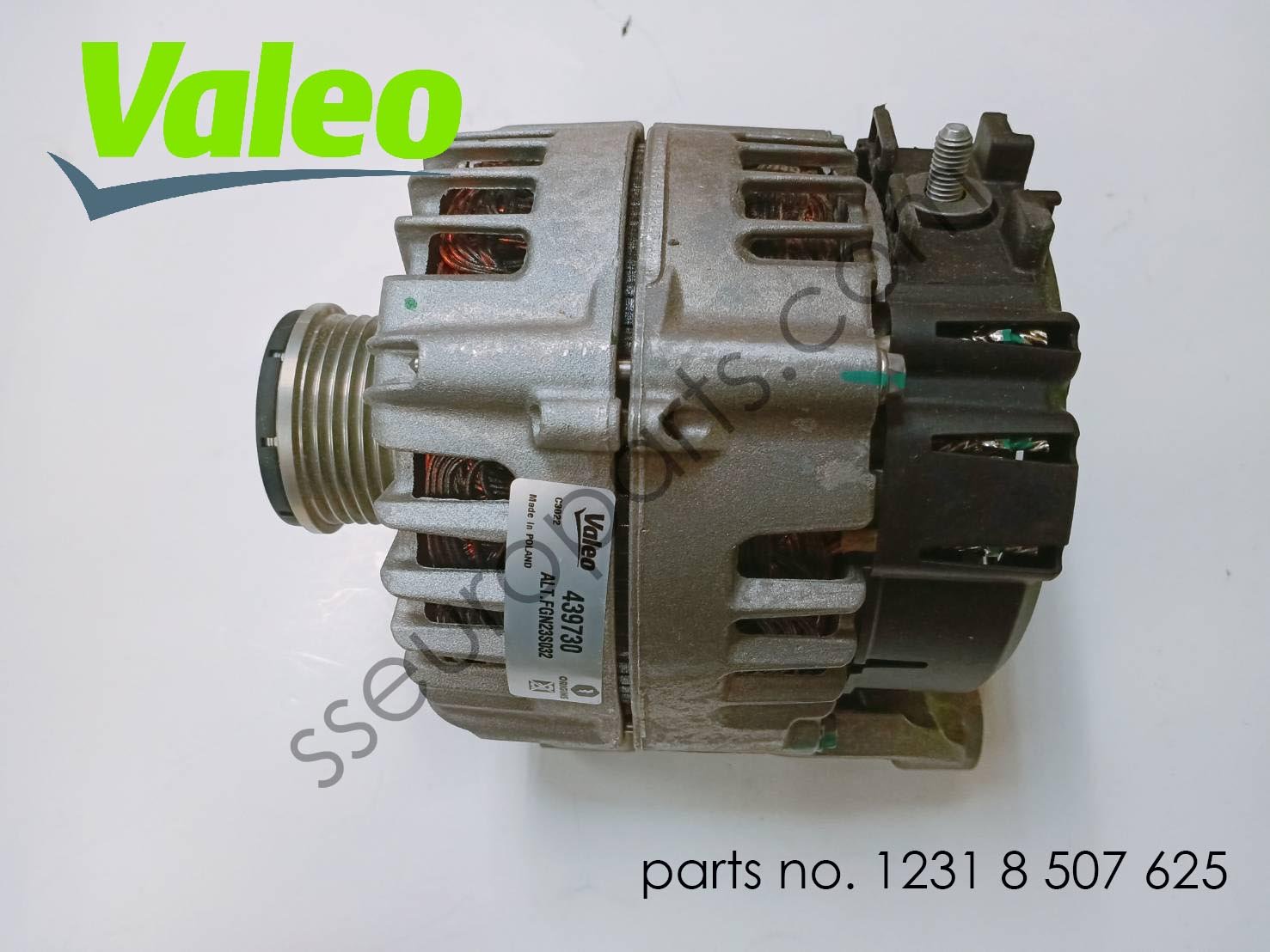 อัลเทอร์เนเตอร์ หมายเลขชิ้นส่วน: 12318507625 8507625 Valeo 439730 ...