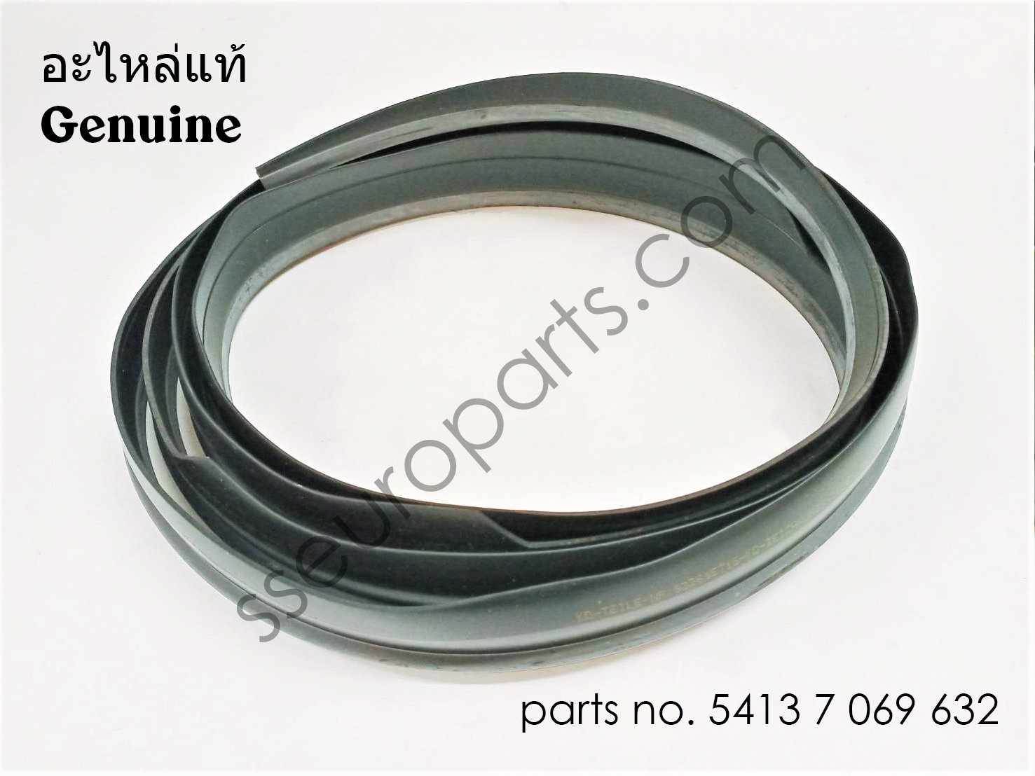 ซีล, หลังคาซันรูฟ หมายเลขชิ้นส่วน: 54137069632 7069632 - sseuroparts