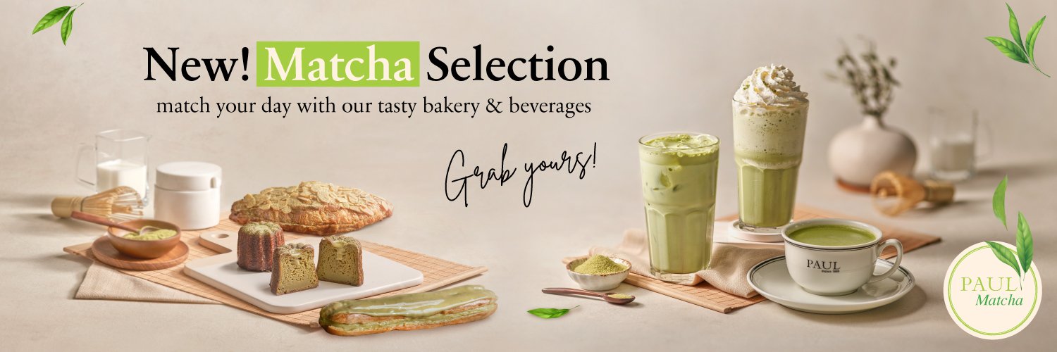 New Matcha Selection เบเกอรี่และเครื่องดื่มจากชาเขียวญี่ปุ่นสุดพรีเมียม - paulthailand