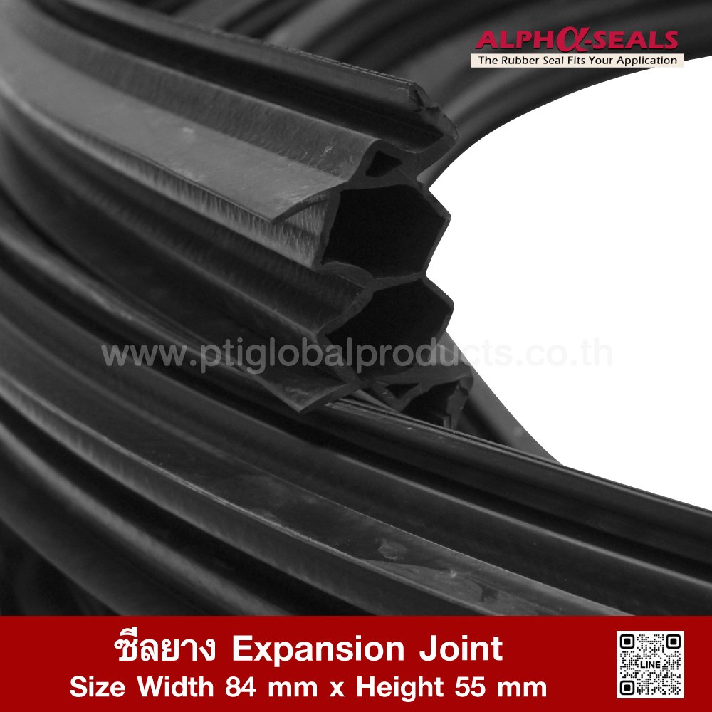 Expansion Joint Rubber Seal 84X55 mm Line OA : @PTIGLOBAL ...