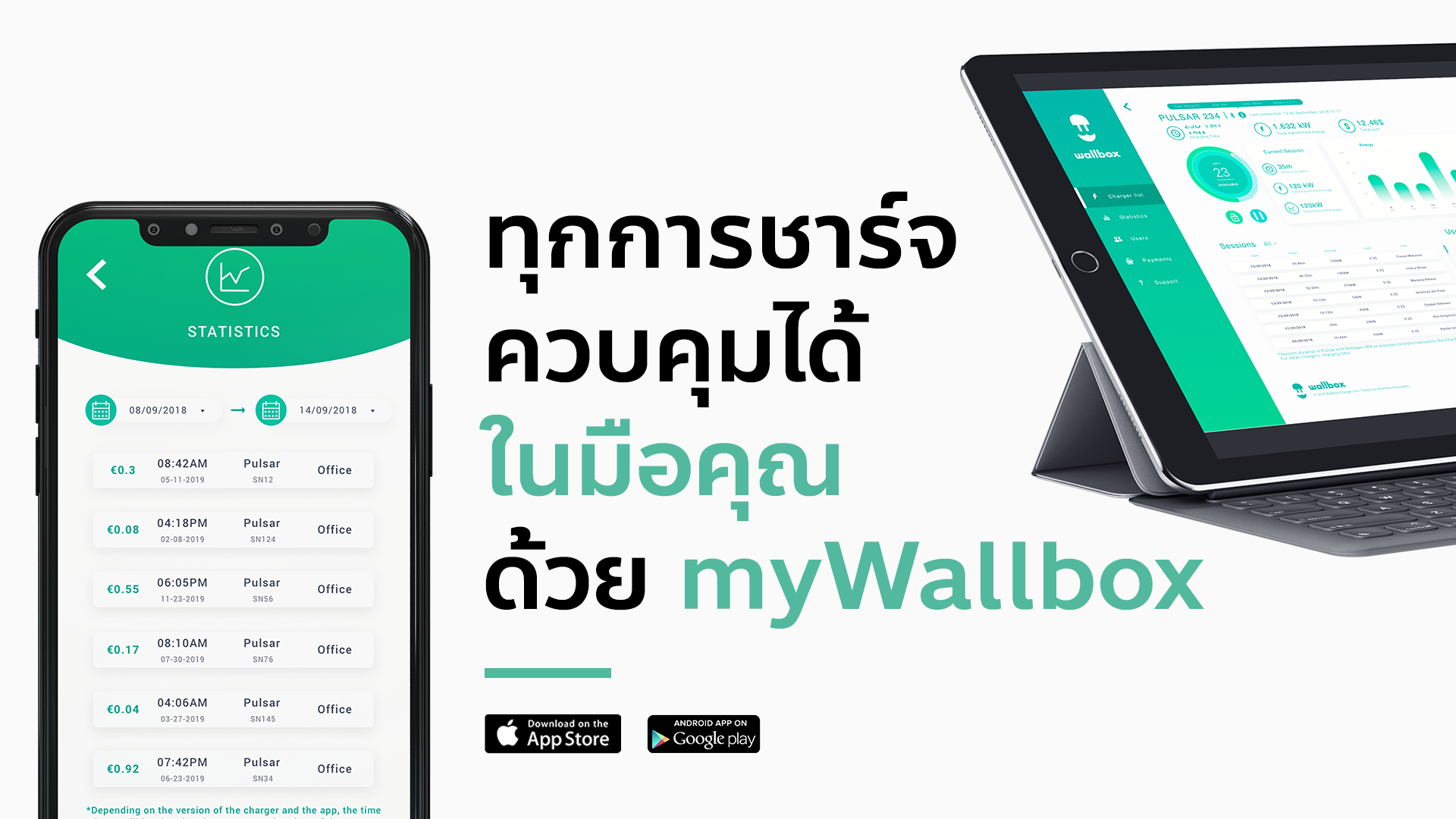 InnoEV - เครื่องชาร์จรถยนต์ไฟฟ้า Wallbox การันตีโดย กฟผ.