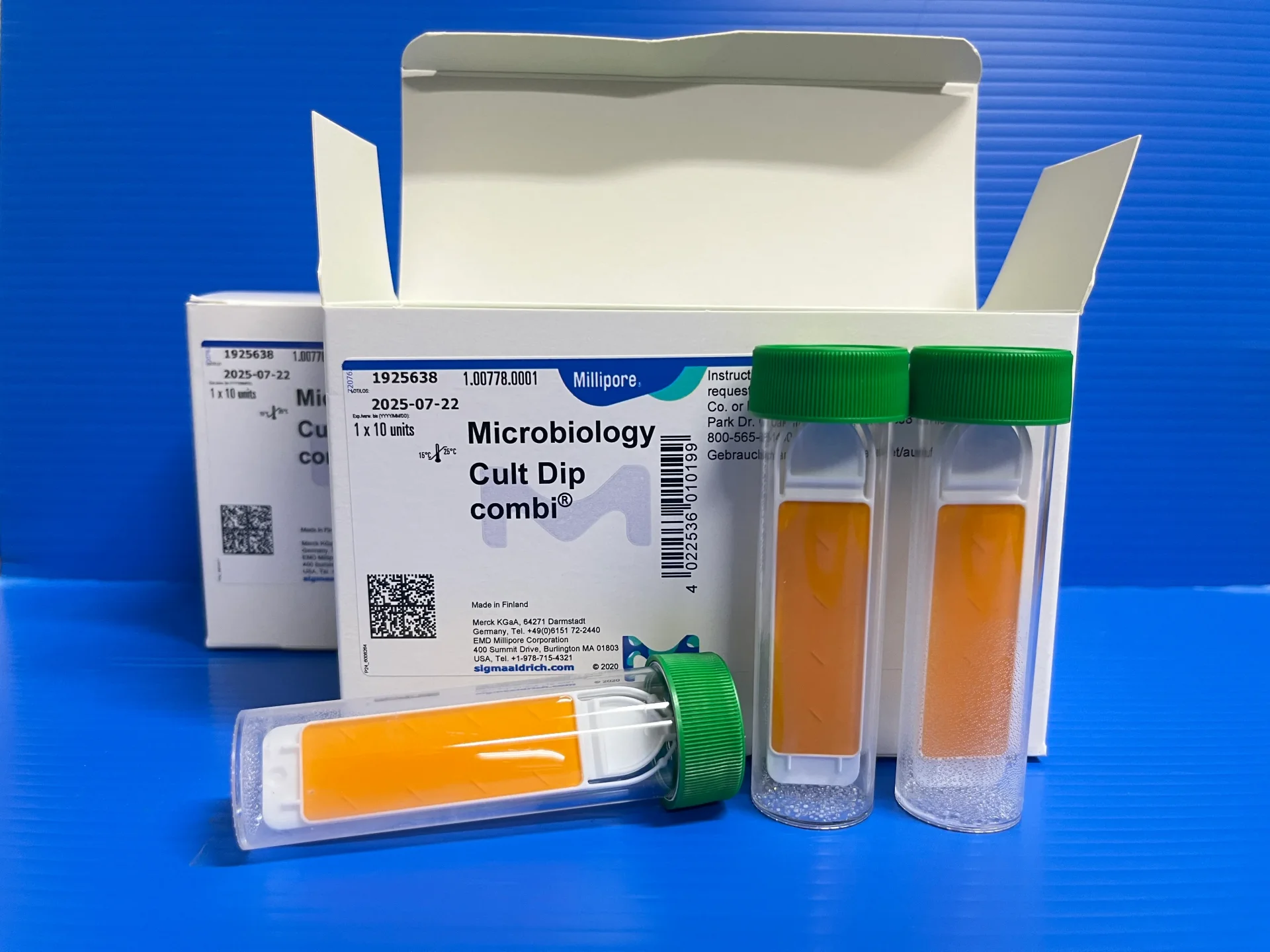 Cult-Dip combi, Dipslide ,(10 test/pack) "Merck"