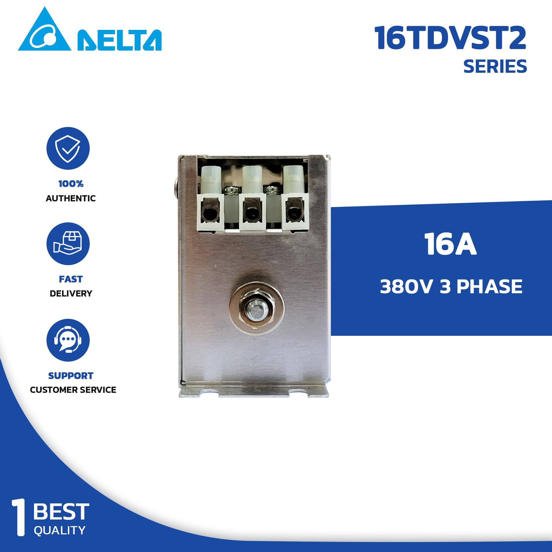 EMI Noise Filter DELTA 16A 380V 3Phase - csautomationsystem