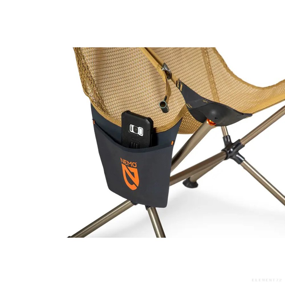 Nemo Moonlite™ Antler Reclining Camp Chair ANTLER - outdoorbotanica