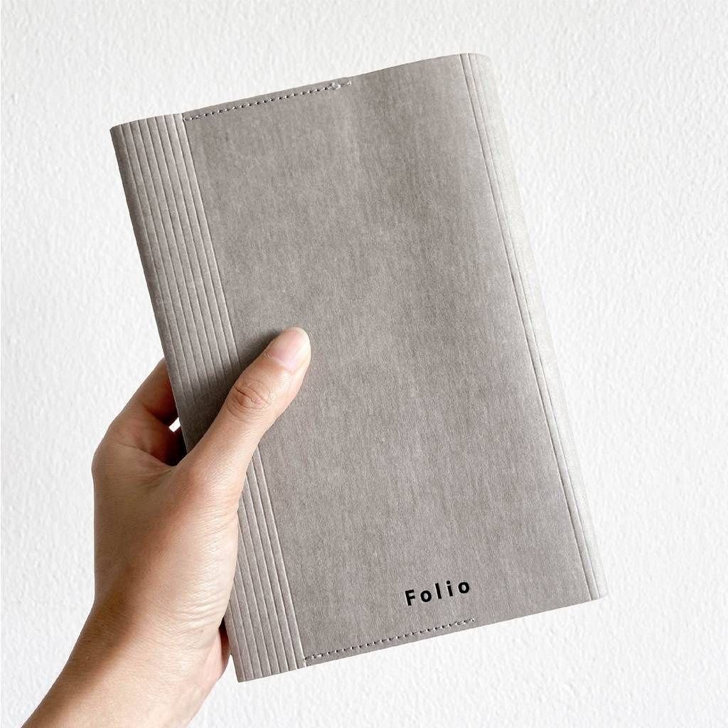 Book Cover : Gray สีเทา / Folio - fathombookspace