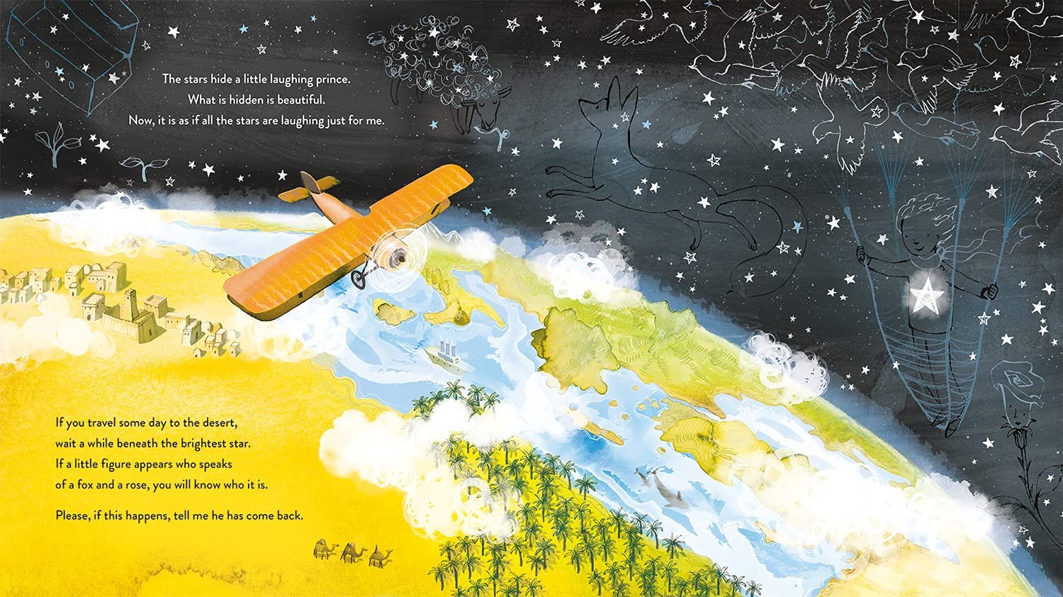 The Little Prince (Eng) Antoine De Saint-Exupery ,Louise Greig / Illustrated by Sarah Massini ...