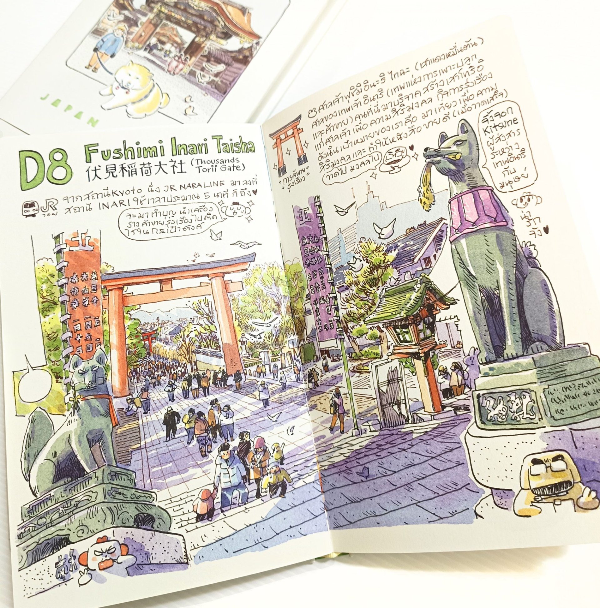 KYOTO Japan Diary เล่ม 5 Sasi's Sketch book / ศศิ วีระเศรษฐกุล ...