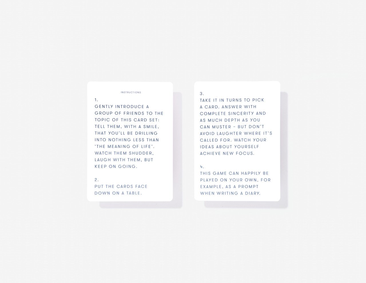 (Eng) The Meaning of Life Cards / The School of Life - fathombookspace