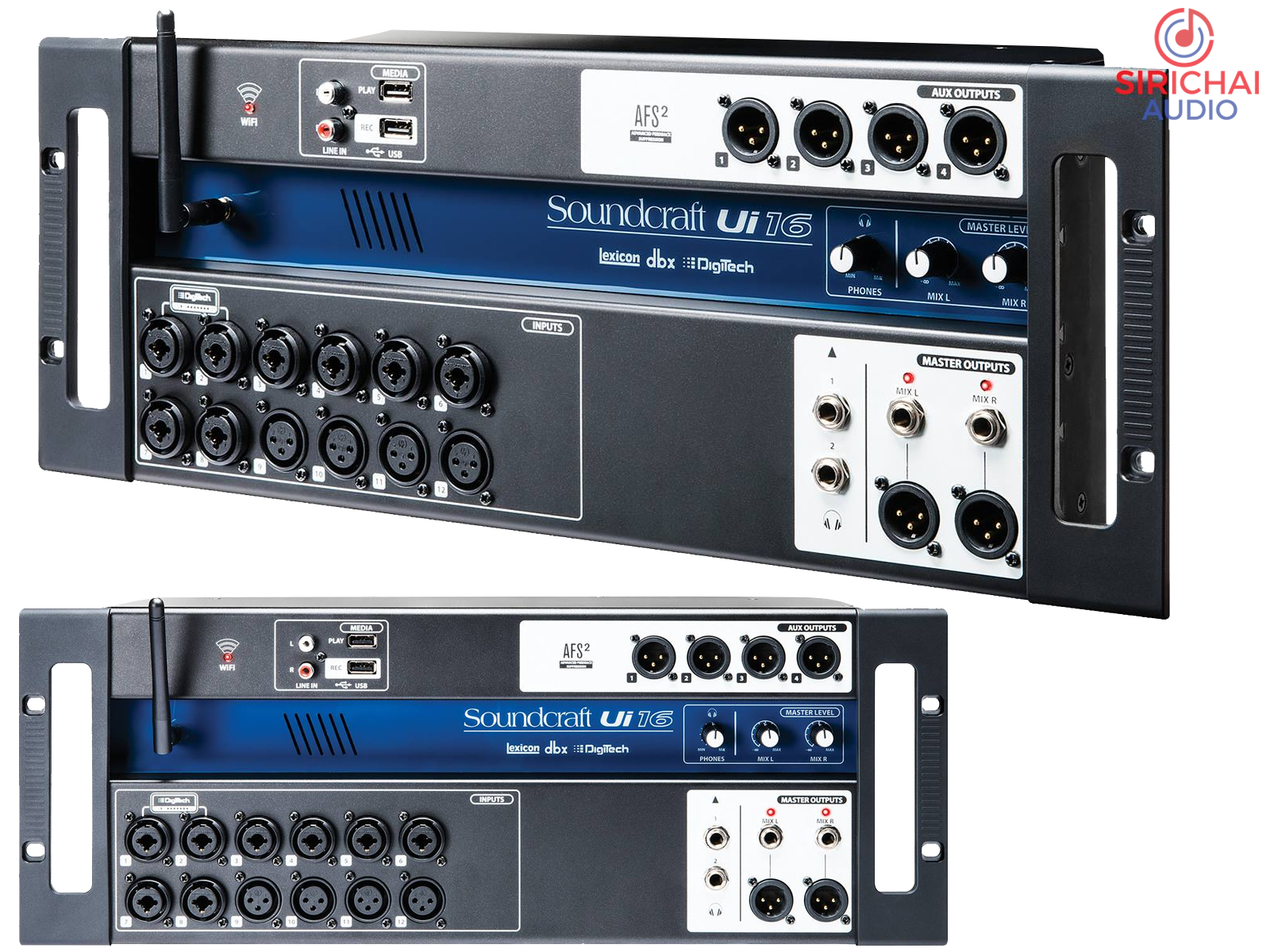 Digital Mixer Soundcraft Ui16 Sirichaiaudio