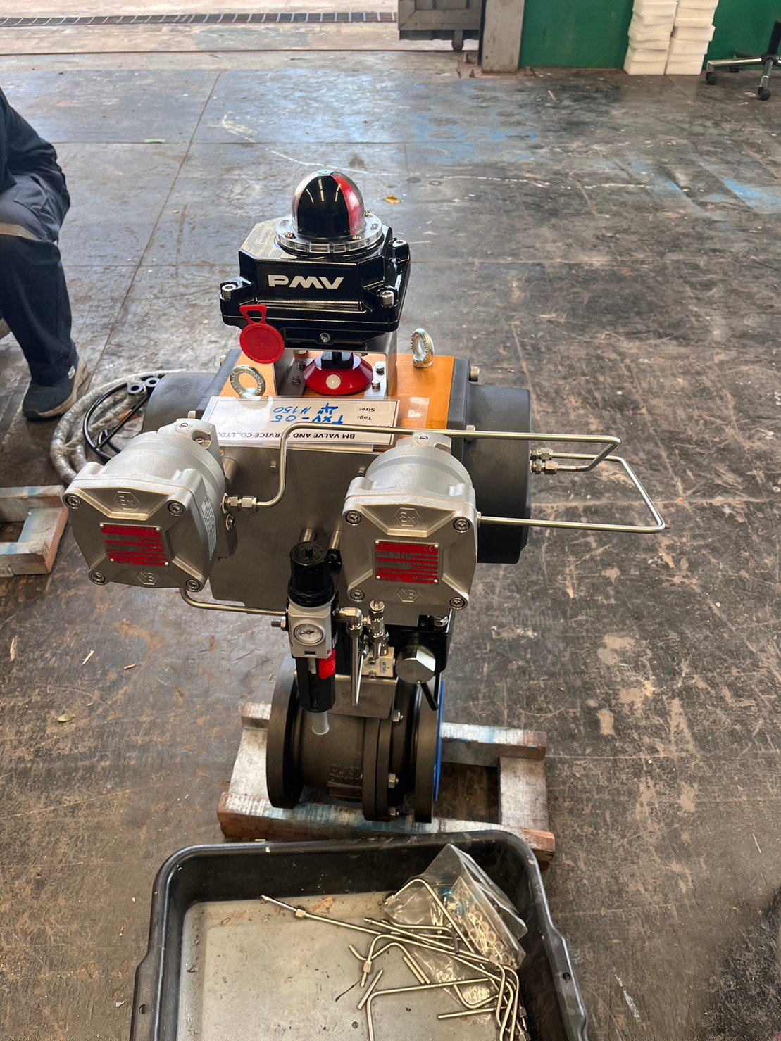 Flowserve Ball valve and Norbro Actuator - flowmatic-control