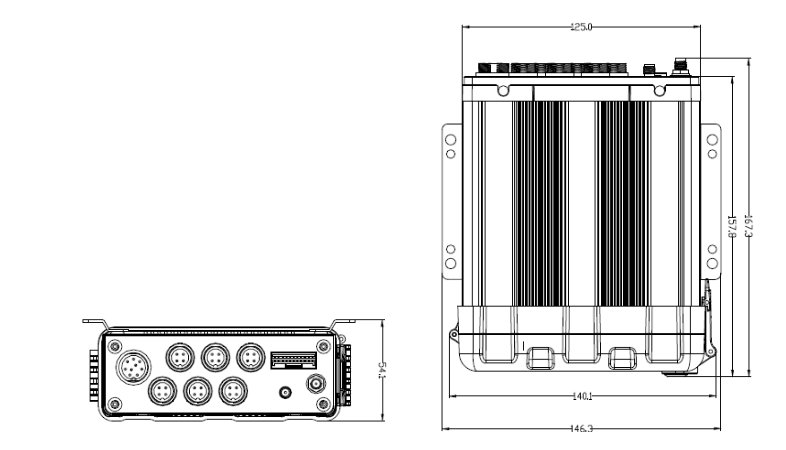 M1-SH0401-4G-SD Streamax Mobile DVR MDVR - aimgroup