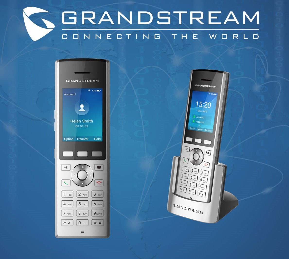Grandstream WP820 Enterprise Portable WiFi Phone - aimgroup