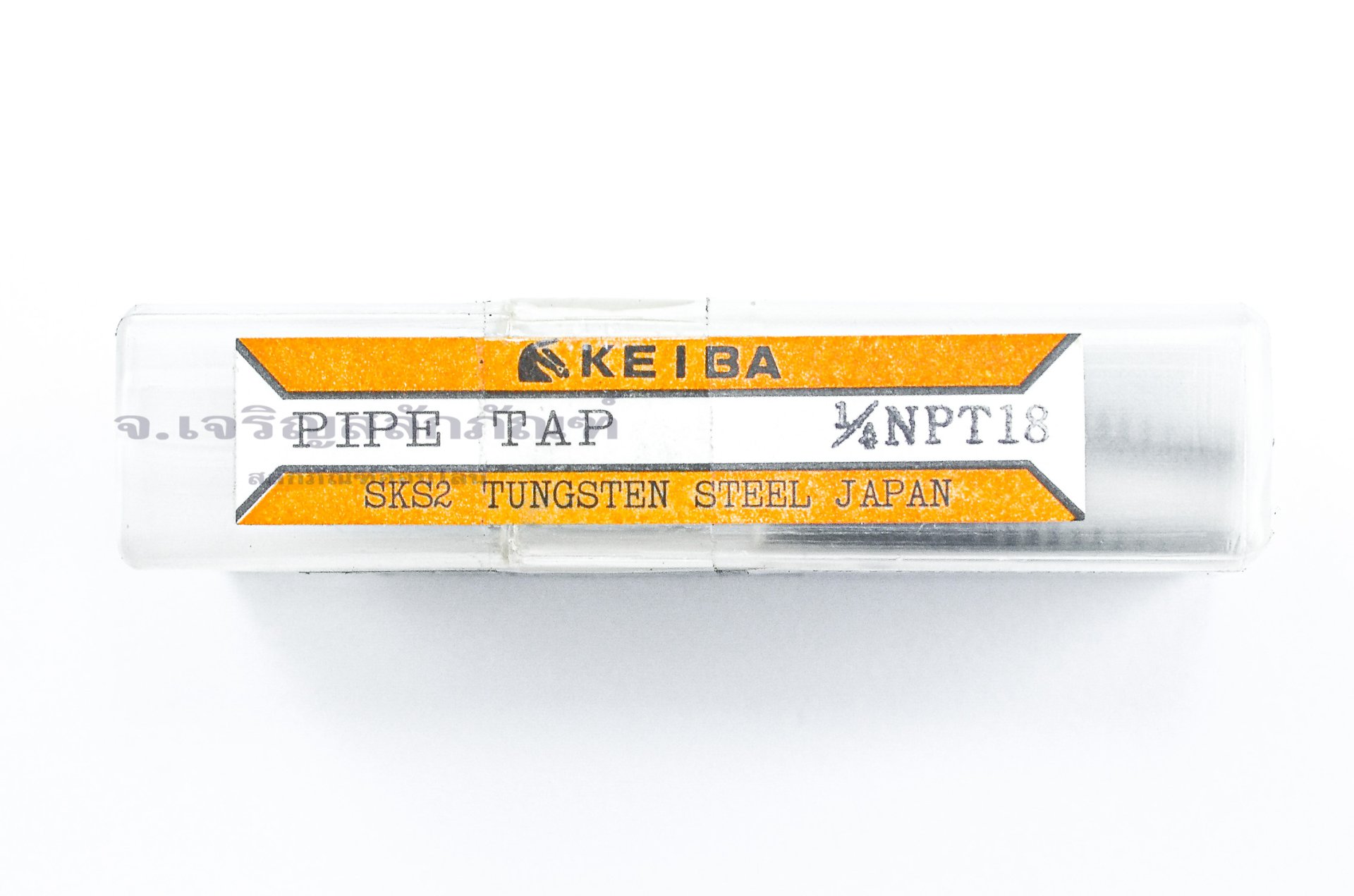 ดอกต๊าปเกลียว 2 ตัวชุด KEIBA 1/4" NPT เกลียว 18 อย่างดี - jspstore