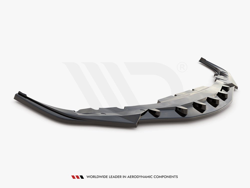 Maxton Design Toyota Supra MK5 (2019-) Front Splitter V.4 - jpmautomotive