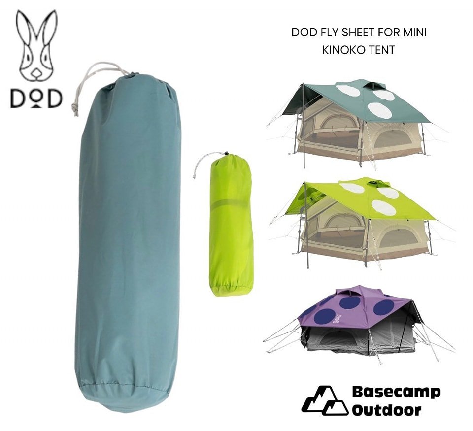 Dod Fly Sheet For Mini Kinoko Tent White Dot On Blue Fly ...