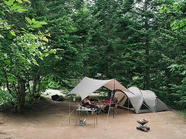 Snow Peak Land Nest M Tent Tarp Set SET-260 - basecampoutdoorshop