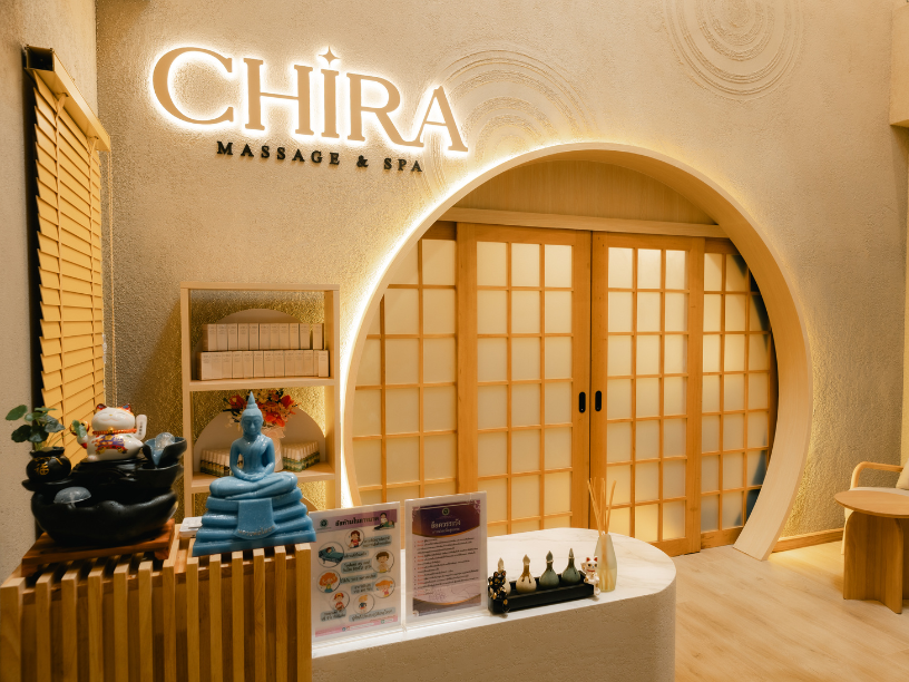 CHIRA Massage & Spa ร้านนวดชิราสไตล์ไทยญี่ปุ่น ฉลองกรุง 53