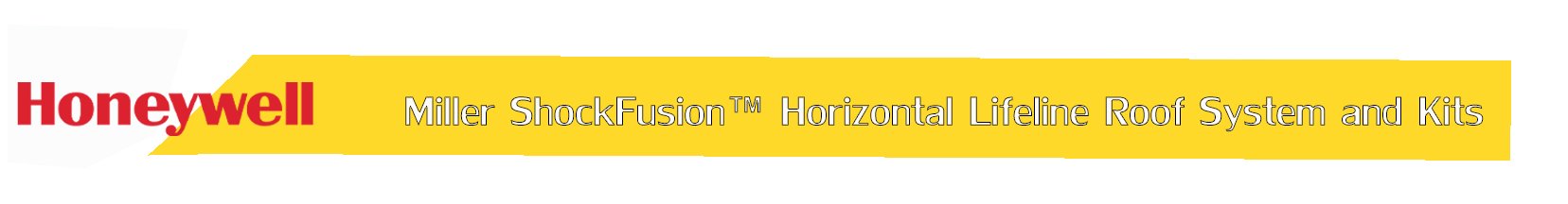 Miller ShockFusion™ Horizontal Lifeline Roof System and Kits ...