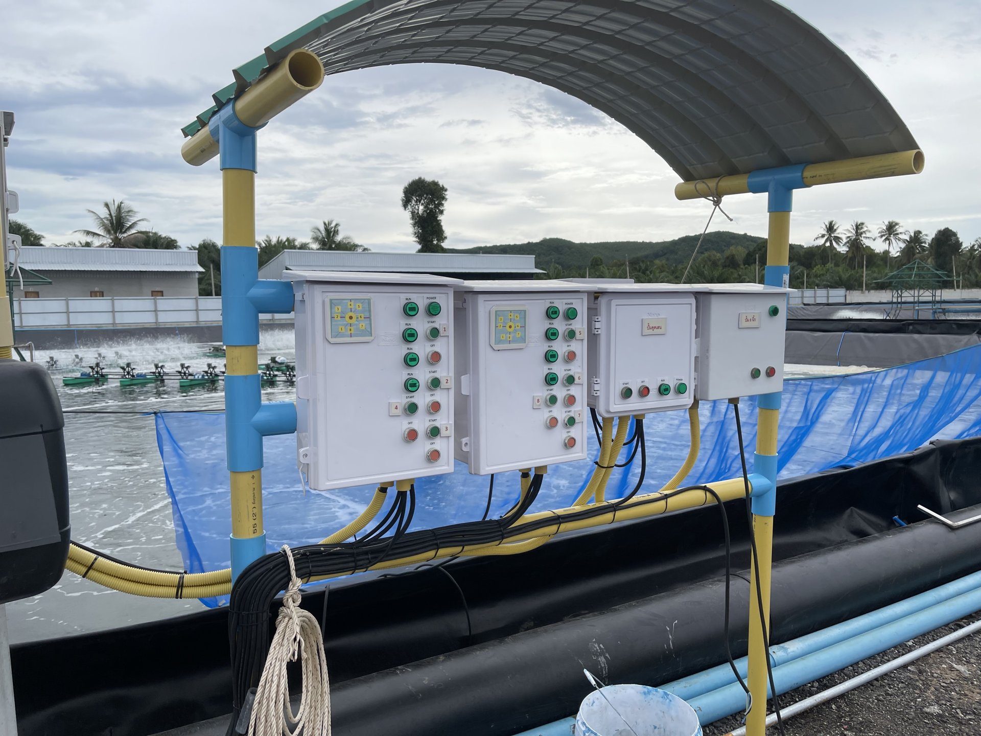 Job Report : Shrimp Farm - Chumphon - maxflow