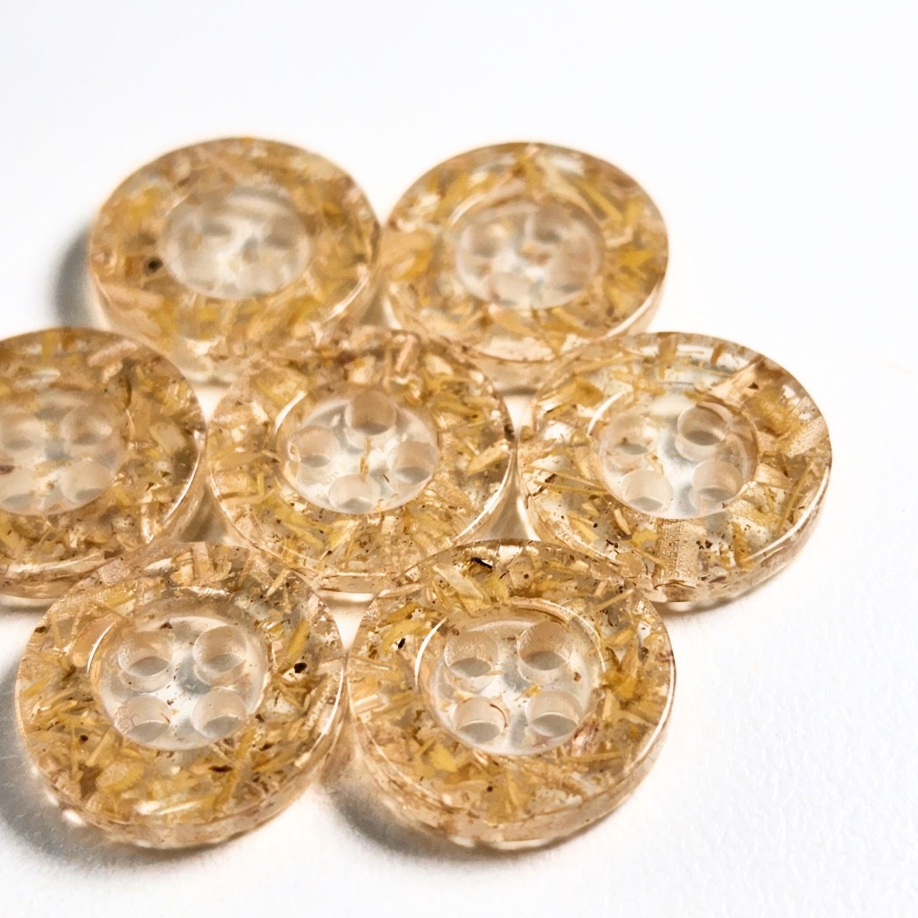 Rice Hulls Button s (husks) ( Eco - Friendly Buttons Collection ...