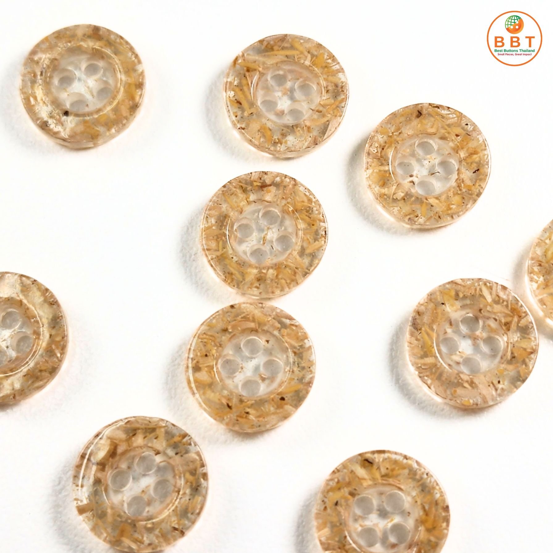 Rice Hulls Button s (husks) ( Eco - Friendly Buttons Collection ...