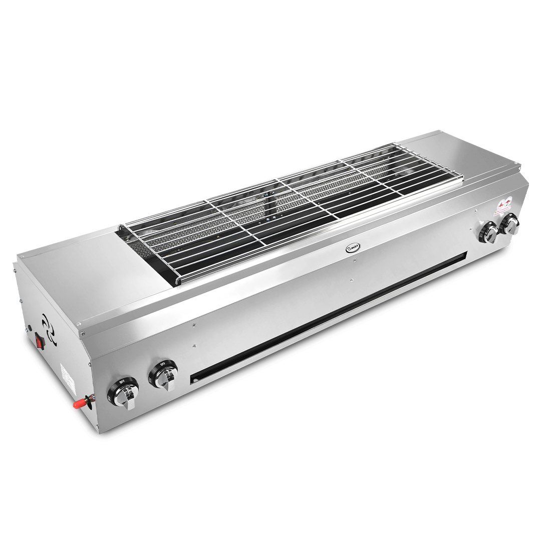 Gmax Smokeless Gas Grill 4 Infrared Burner SK-110 - gmax