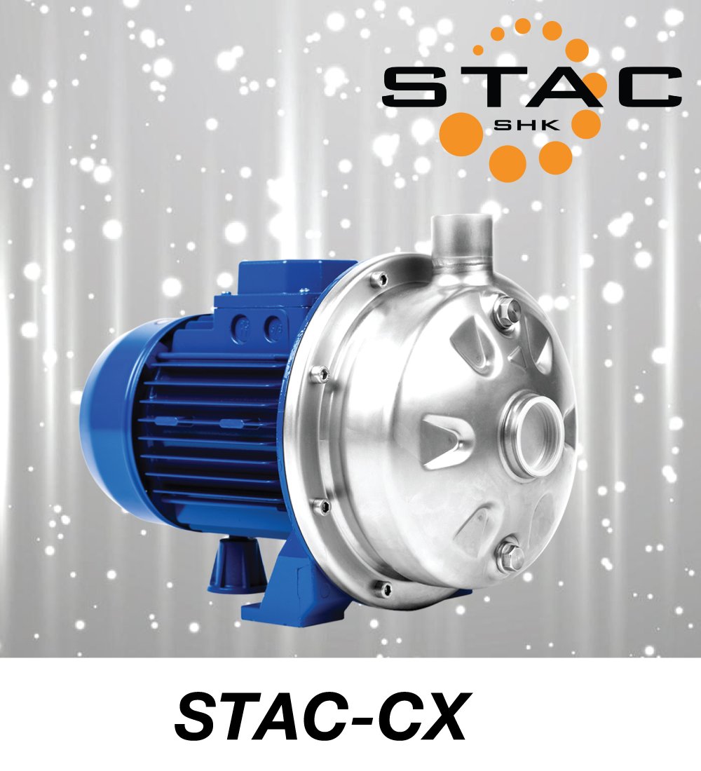 CLOSE COUPLED (STAINLESS STEEL) - stacpump