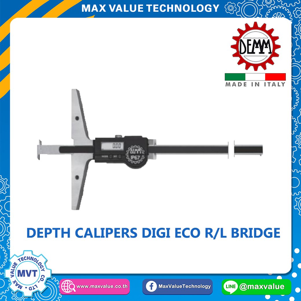 DEPTH CALIPERS DIGI ECO R/L BRIDGE - maxvalue