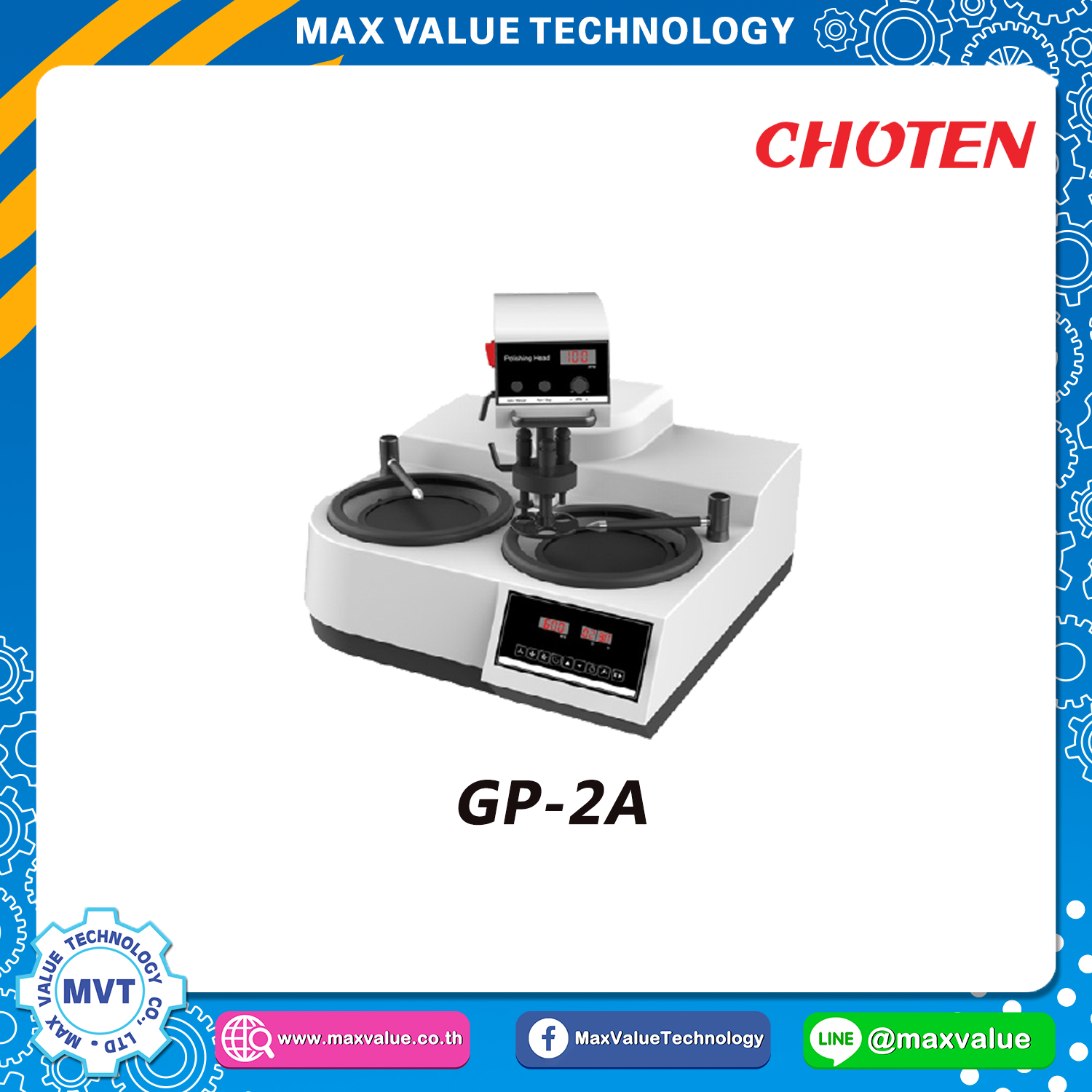 GRINDER AND POLISHER GP-1A/GP-2A - maxvalue