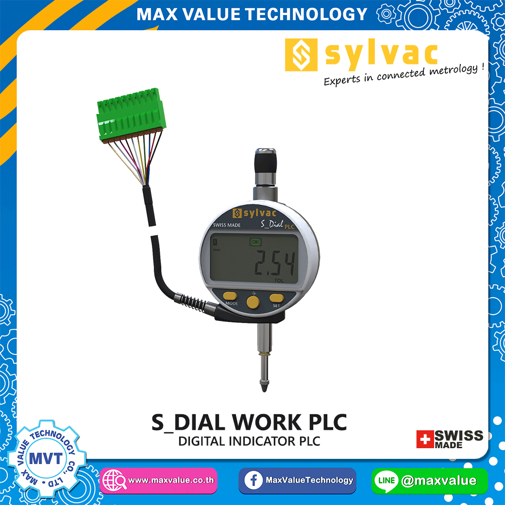 Digital indicator S_Dial WORK PLC - maxvalue