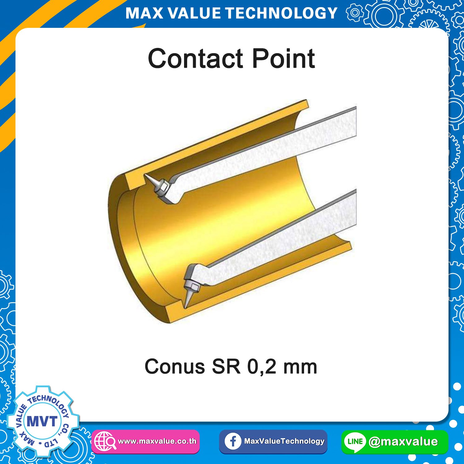 H2G40 - Internal Caliper Gauge (Mechanical) 40-60 mm - maxvalue